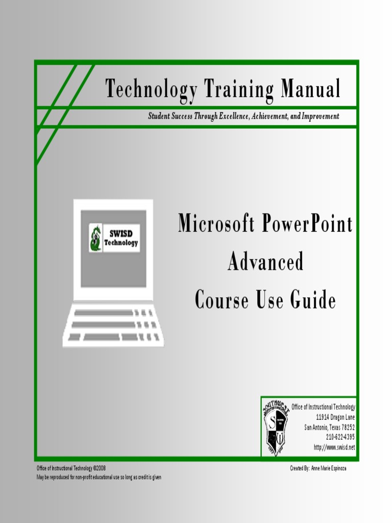 Microsoft Powerpoint Advanced | PDF
