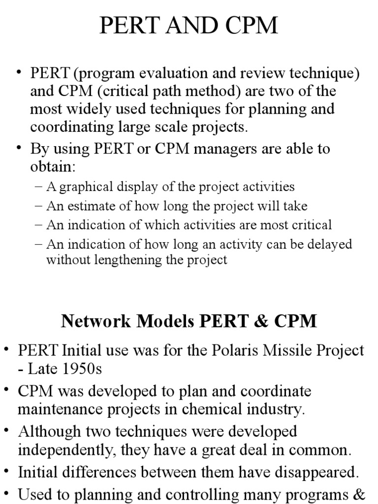 Lecture 5 Pert-Cpm | PDF | Standard Deviation | Product Development