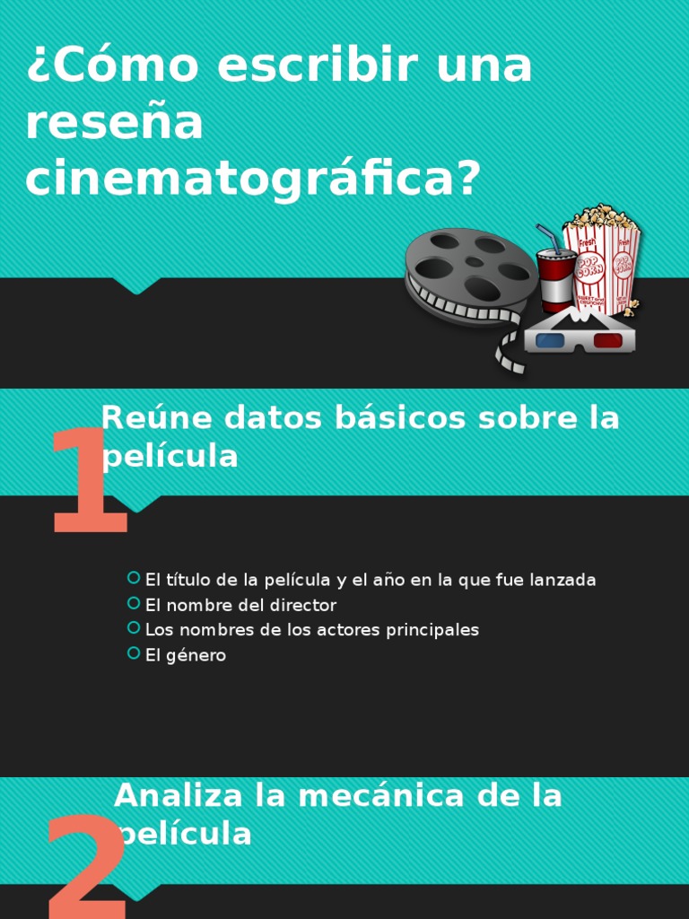 Cómo Escribir Una Reseña Cinematográfica | PDF