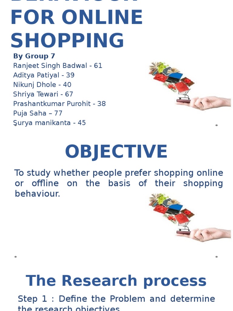 Consumer Behaviour For Online Shopping | PDF | Consumer Behaviour ...