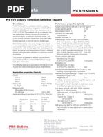 Technical Data: P/S 870 Class B Corrosion Inhibitive Sealant | PDF ...