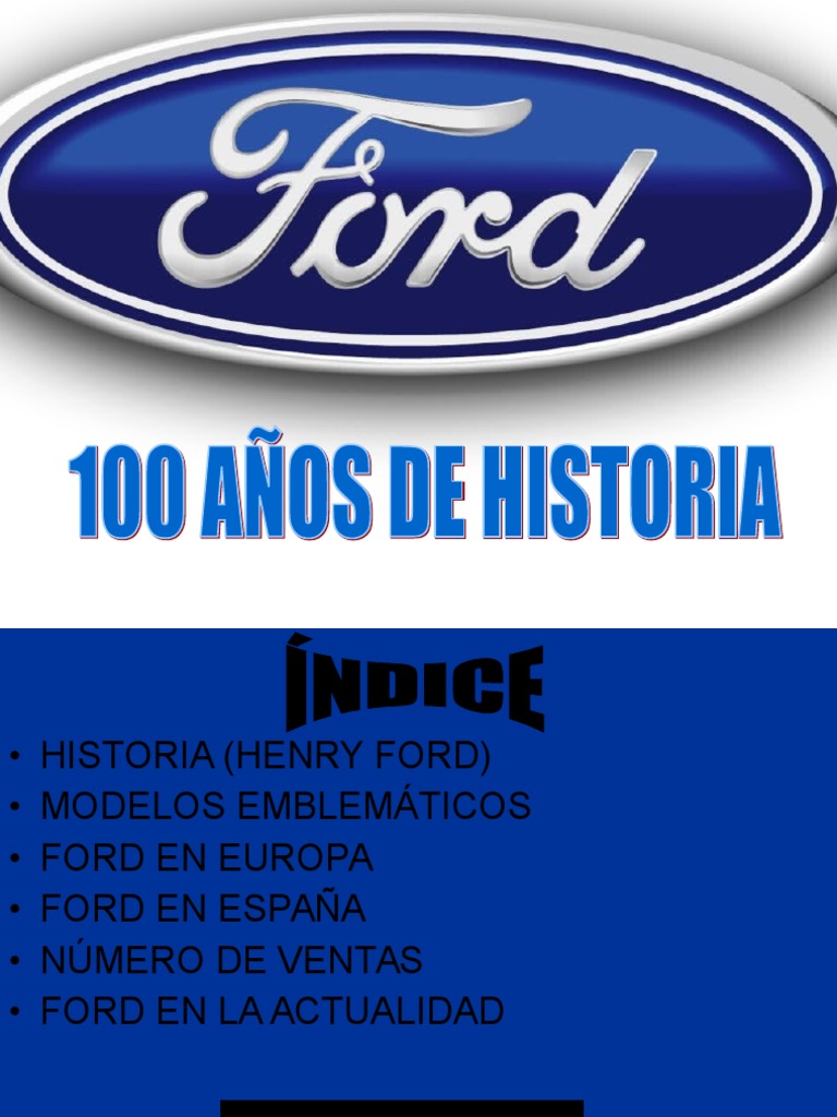 Ford | PDF | Compania de motores ford | Coche