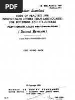 IS 875 Part 2: Imposed Loads Standard | PDF | Beam (Structure) | Building