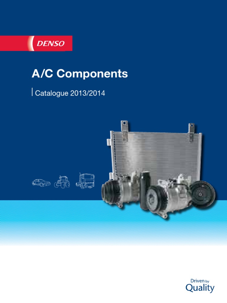 DENSO A/C Components Catalogue 2013/14 | PDF | Air Conditioning | Home ...