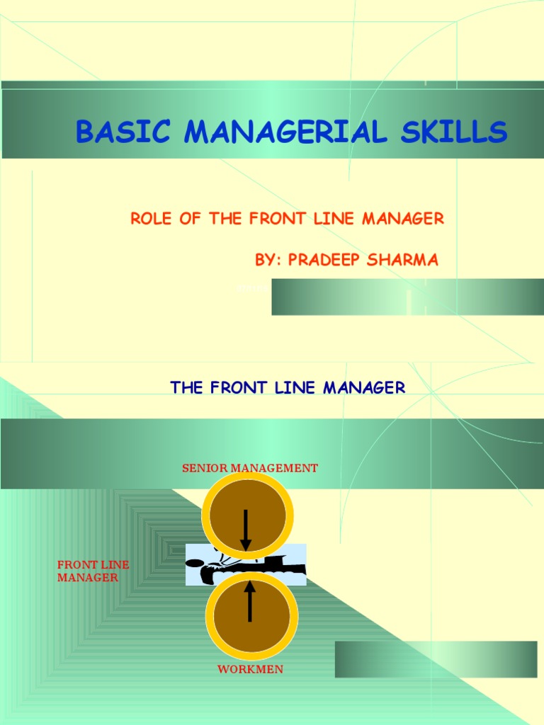 Basic Managerial Skills | PDF | Competence (Human Resources) | Applied ...