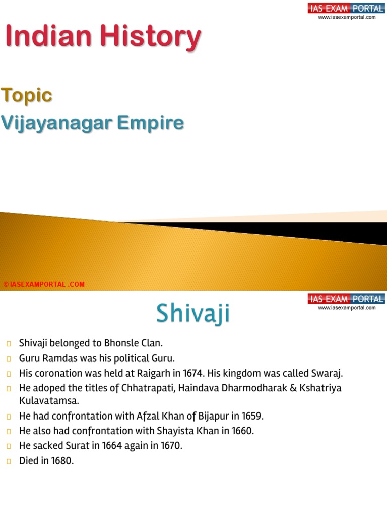 6 B Vijayanagar Empire Ppt