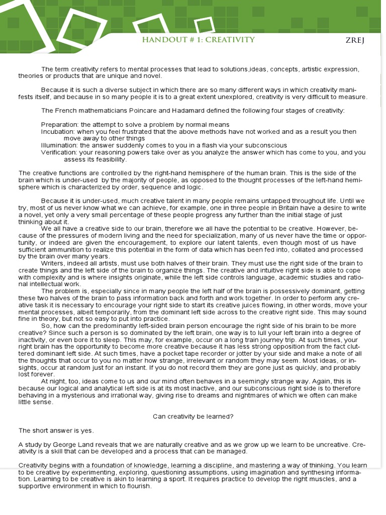Hand Out Research | PDF