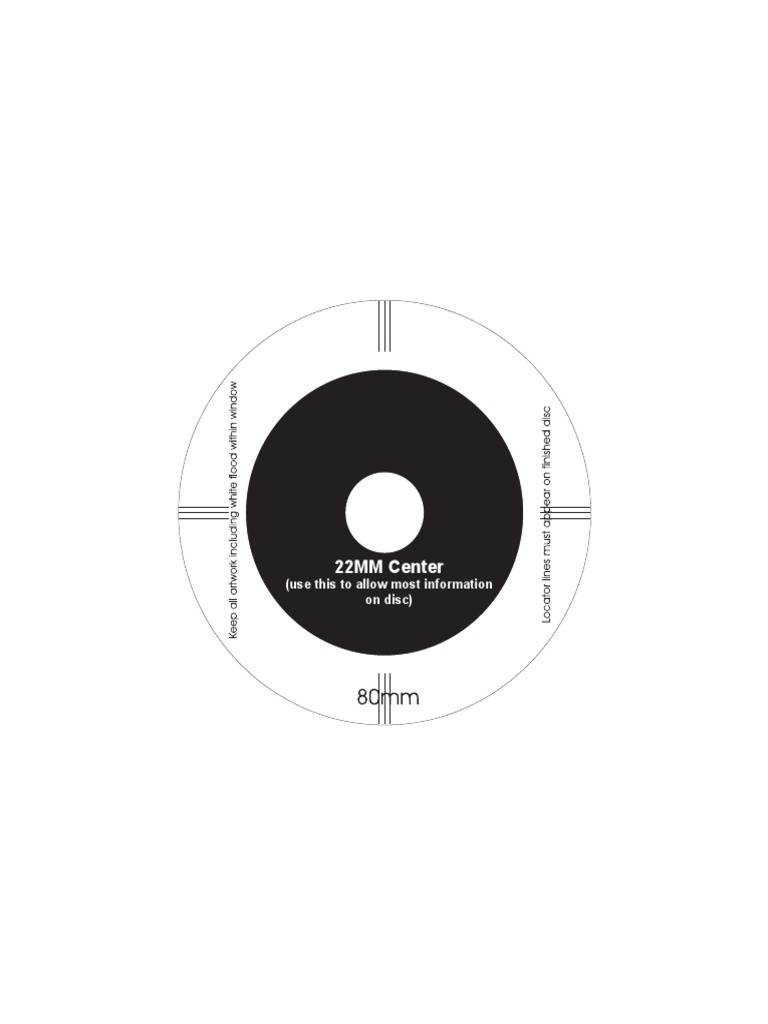 22MM Center: (Use This To Allow Most Information On Disc) | PDF