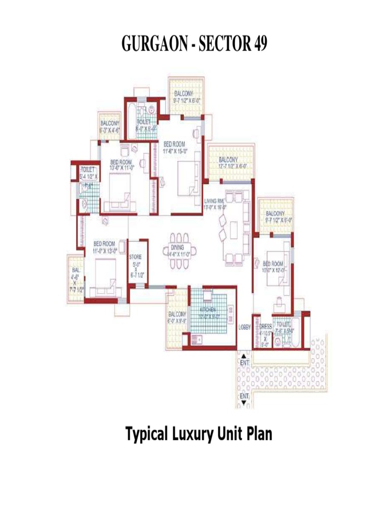 Sispal Vihar Layout Plan | PDF