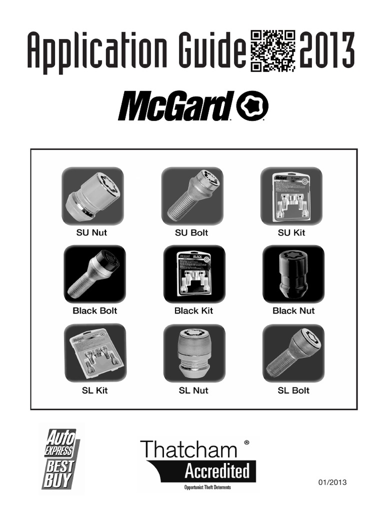 Mcgard 01 2013 GB PDF | PDF | Nut (Hardware) | Screw