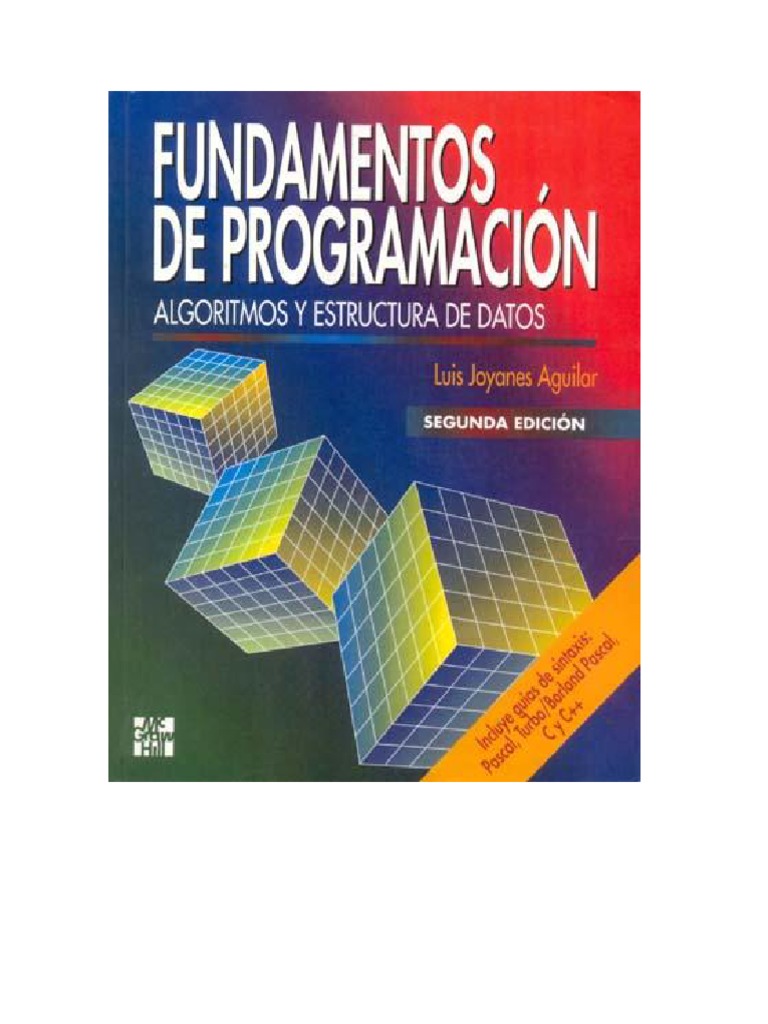 Fundamento de Programacion Algoritmos y Estructura de Datos PDF | PDF | Áreas de informática ...
