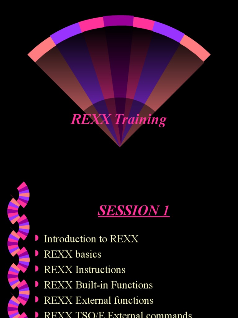 Rexx Training | PDF | Control Flow | Subroutine