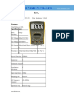 Digitech QM1529 Multimeter Manual | PDF