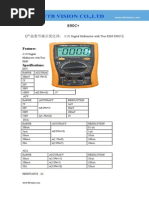 Digitech QM1529 Multimeter Manual | PDF
