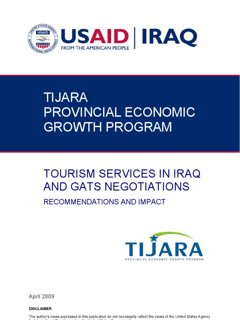 Tourism in Iraq | PDF | Coalition Provisional Authority | Tourism