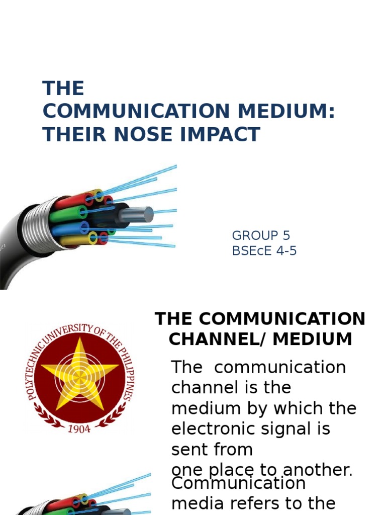 Types of Communication Mediums Explained | PDF | Transmission Medium ...