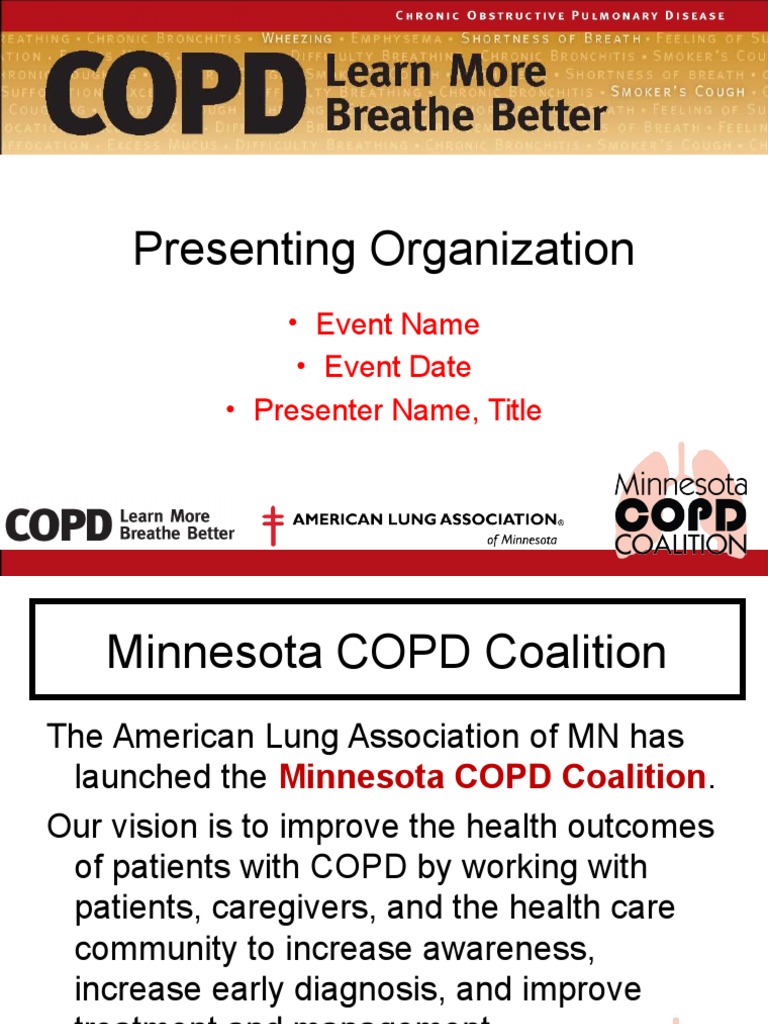Copd Power Point | PDF | Chronic Obstructive Pulmonary Disease | Health ...