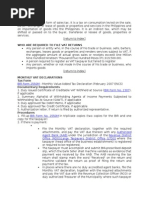 Process of 2550M/2550Q and SLSP: Esubmission@bir - Gov.ph | PDF