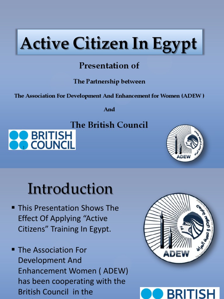 British Council Presentation | PDF | Empowerment | Civic Engagement