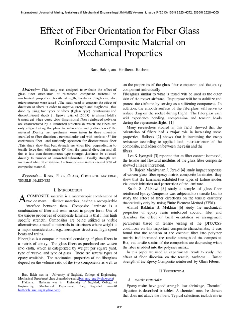 Rule of Mixture 2 | PDF | Fiberglass | Composite Material