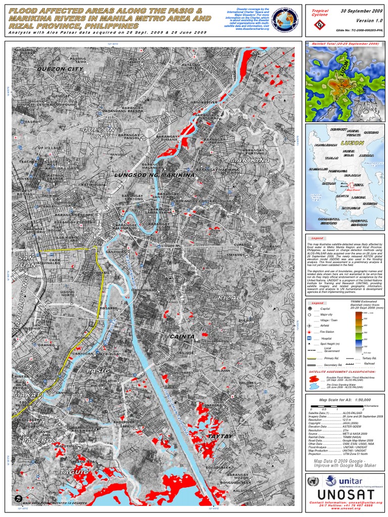 Pasig City Hazard Map | PDF