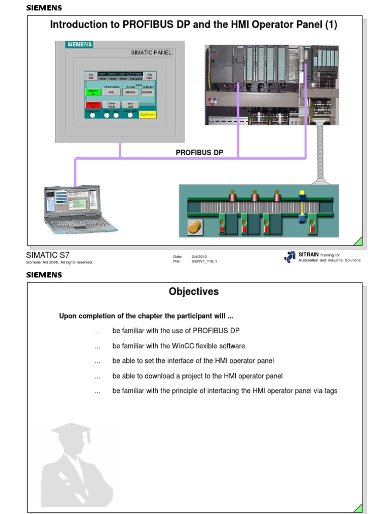 10 - Introduction to PROFIBUS DP and the HMI Operator Panel ...