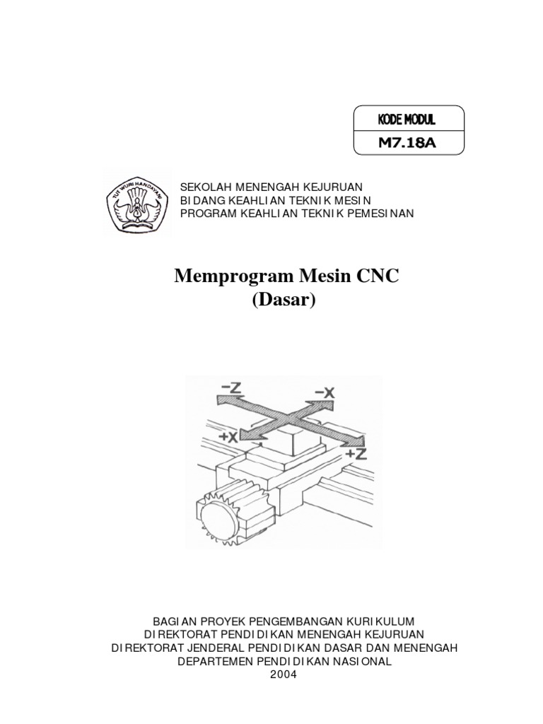 Memprogram Mesin CNC Dasar | PDF