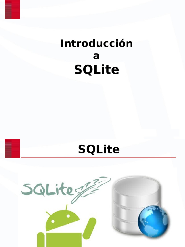 Sqlite | PDF | SQL | Android (sistema operativo)