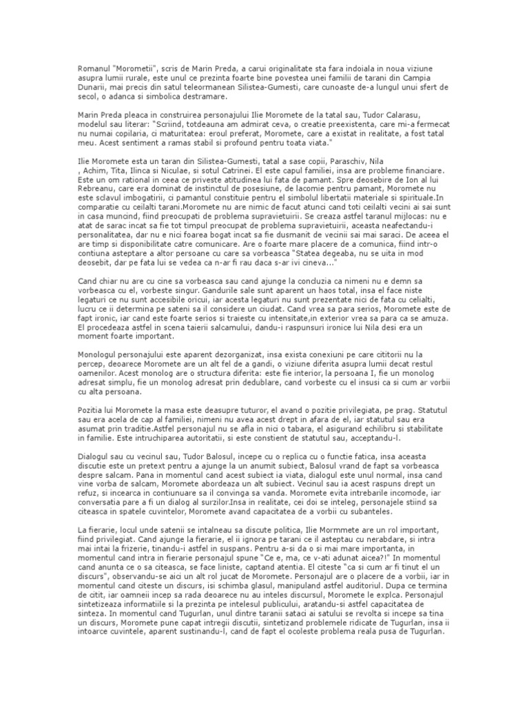 Caracterizare | PDF