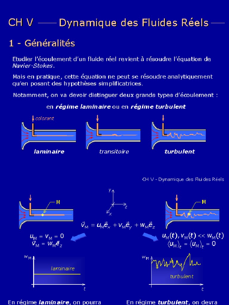 Cours MDF | PDF | Mécanique des milieux continus | Mécanique des fluides