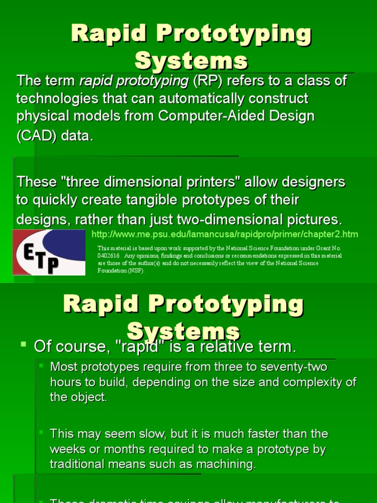 Rapidprototyping | PDF | Computer Aided Design | 3 D Modeling