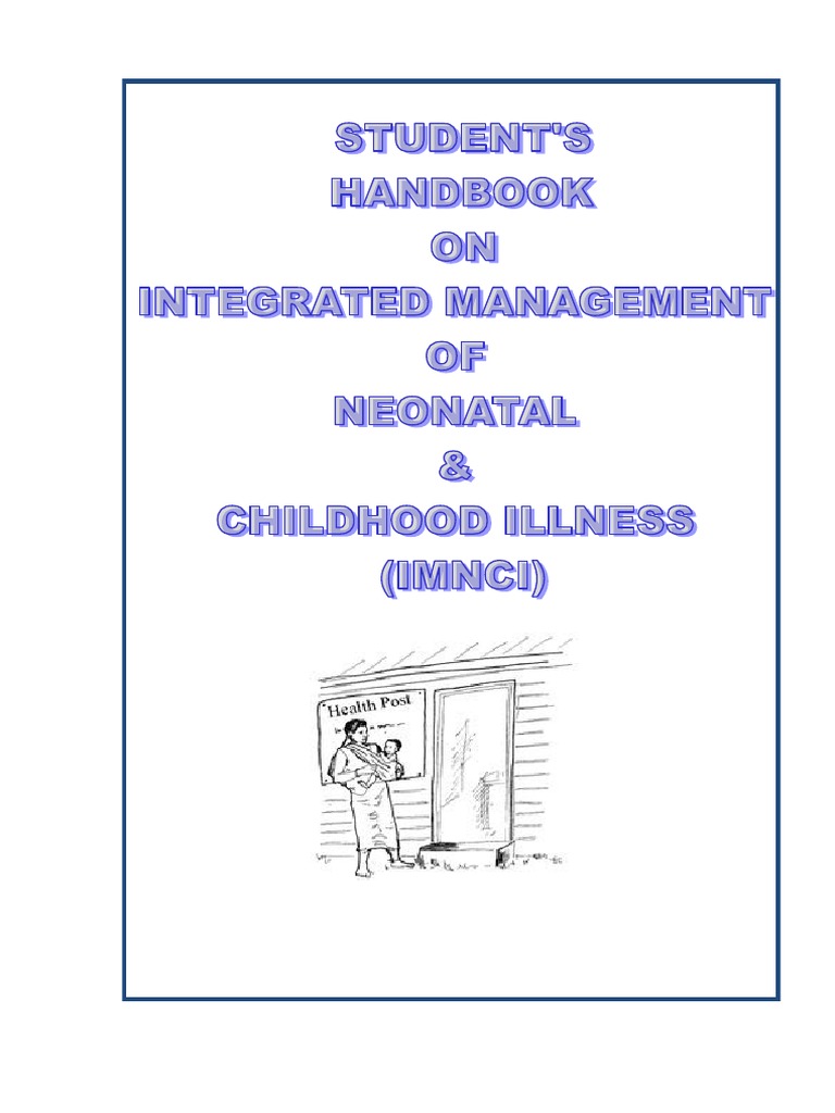 IMNCI Students Handbook PDF | PDF | Diarrhea | Pneumonia