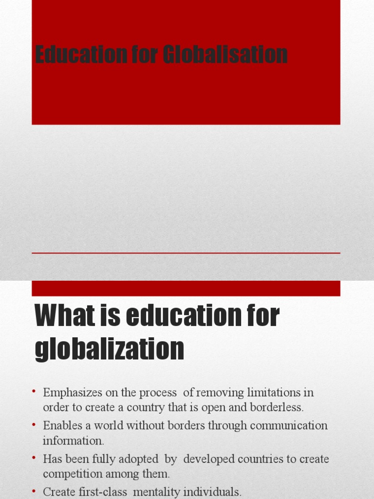 Tutorial Week 3 | PDF | Globalization | Literacy