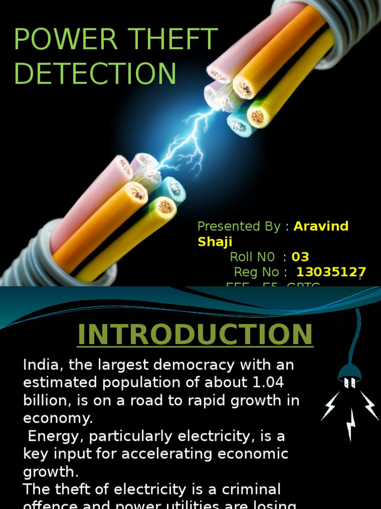 Power Theft Detection Solutions | PDF | Programmable Logic Controller ...