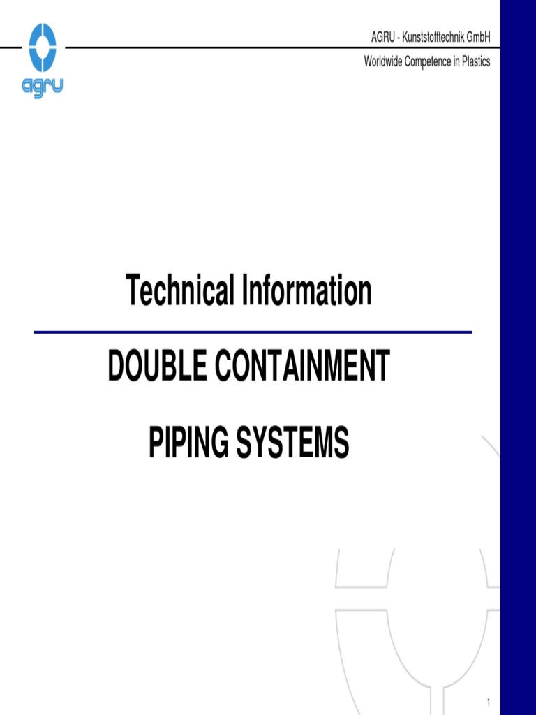 Double Containment E | Download Free PDF | Pipe (Fluid Conveyance ...