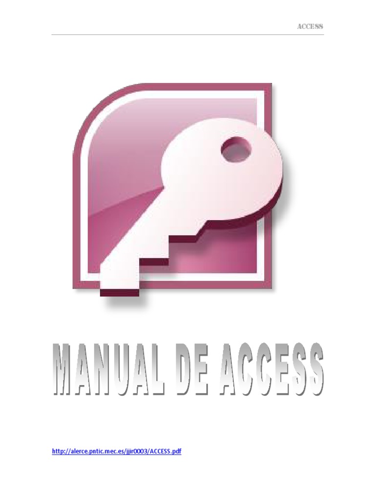 Tutorial de Access | PDF | Tabla (base de datos) | Bases de datos