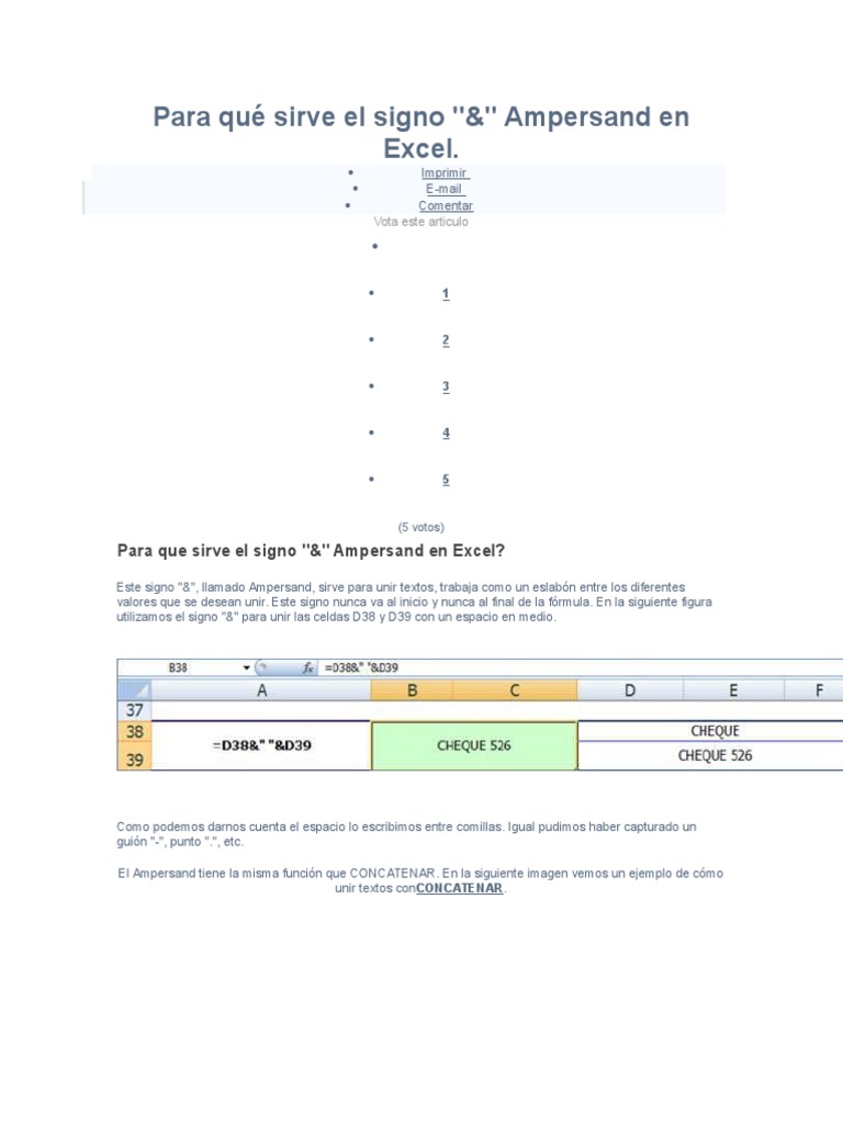 Para Qué Sirve El Signo | PDF | Informática
