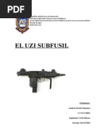 Subametralladora Uzi 9mm: Características y Partes | PDF | Armas de ...