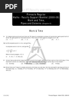 RD Sharma Class 8 Chapter 11 Time and Work | PDF | Hydrology And Urban Planning | Water Supply