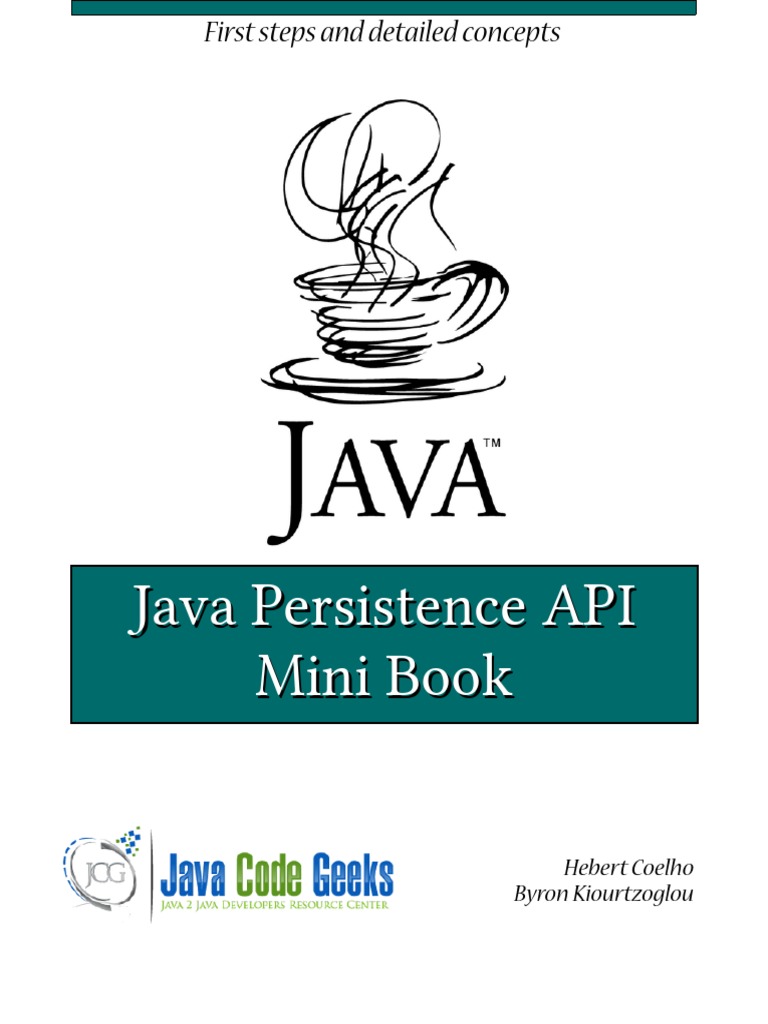 JPA Mini Book | PDF | Databases | Java Platform