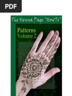 The Henna Page "How-To" Patterns Vol. 2 | PDF