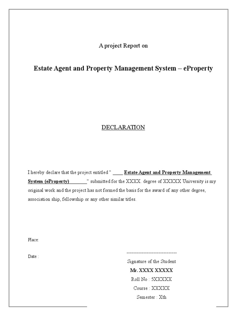 Property Management System | PDF | Microsoft Sql Server | Databases