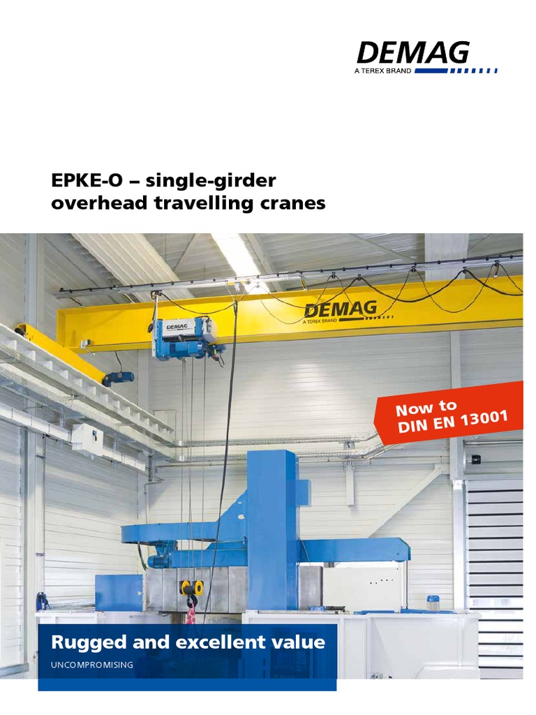Demag Epke o 21372844 en | PDF | Crane (Machine) | Reliability Engineering