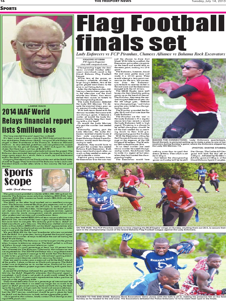 FPT News Article July 14 2015 | PDF | American Football | Sports