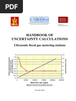 Gas Flow Calculation Aga - 3 Base On L-10 Chart: U U U C N | PDF | Flow ...