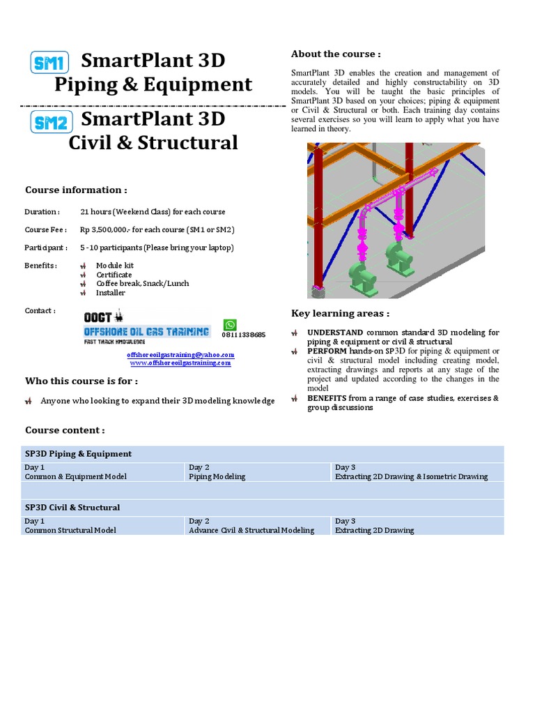 SmartPlant 3D Modeling Brochure | PDF