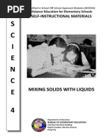 Dissolving and The Particle Theory: Where Does The Sugar Go? | PDF ...