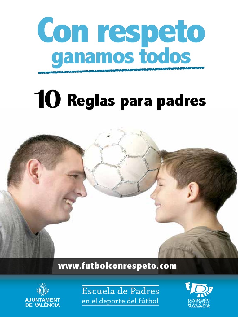 10 Reglas para Los Padres Fútbol Base | PDF
