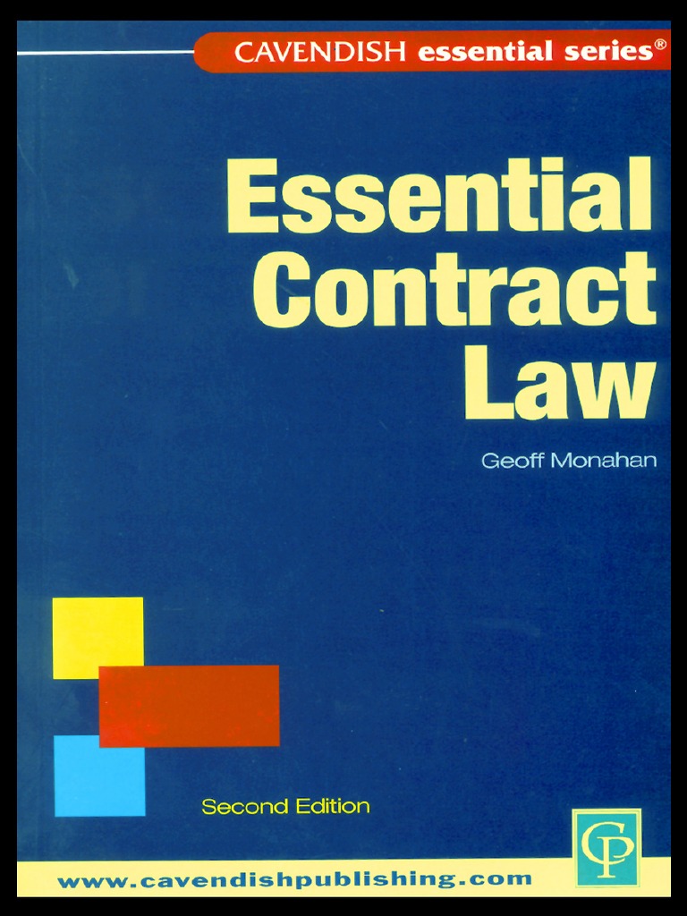 Essential Contract Law. | PDF | Offer And Acceptance | Business Law