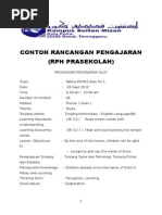 Contoh Template Lesson Plan Permata (Taska) | PDF | Career & Growth